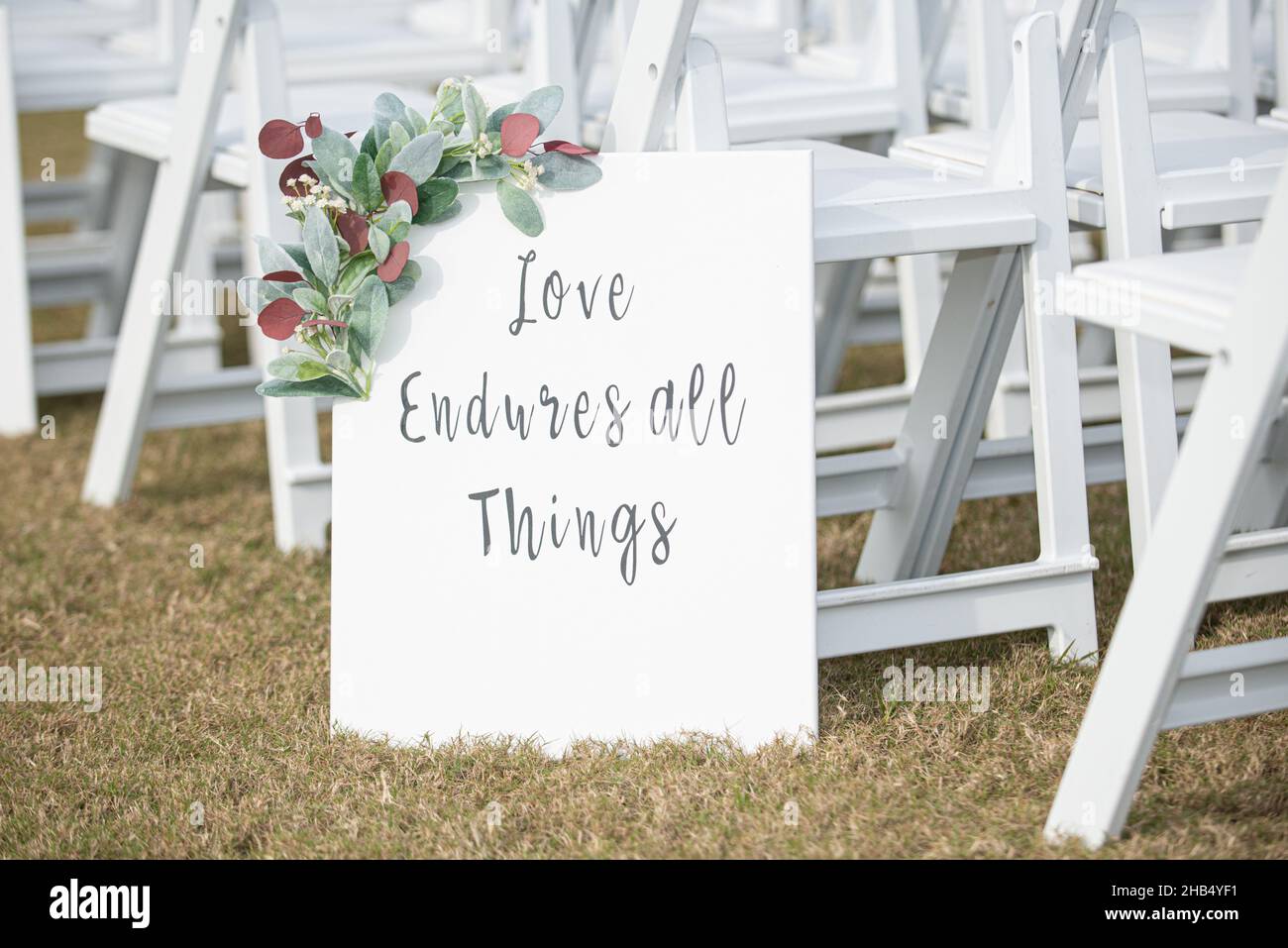 Love endures all hi-res stock photography and images - Alamy