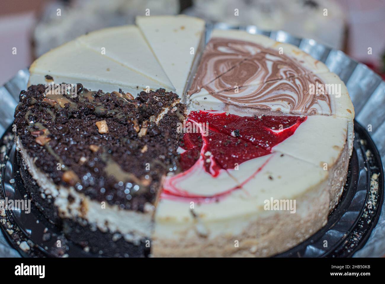 Assorted cake display hi-res stock photography and images - Alamy