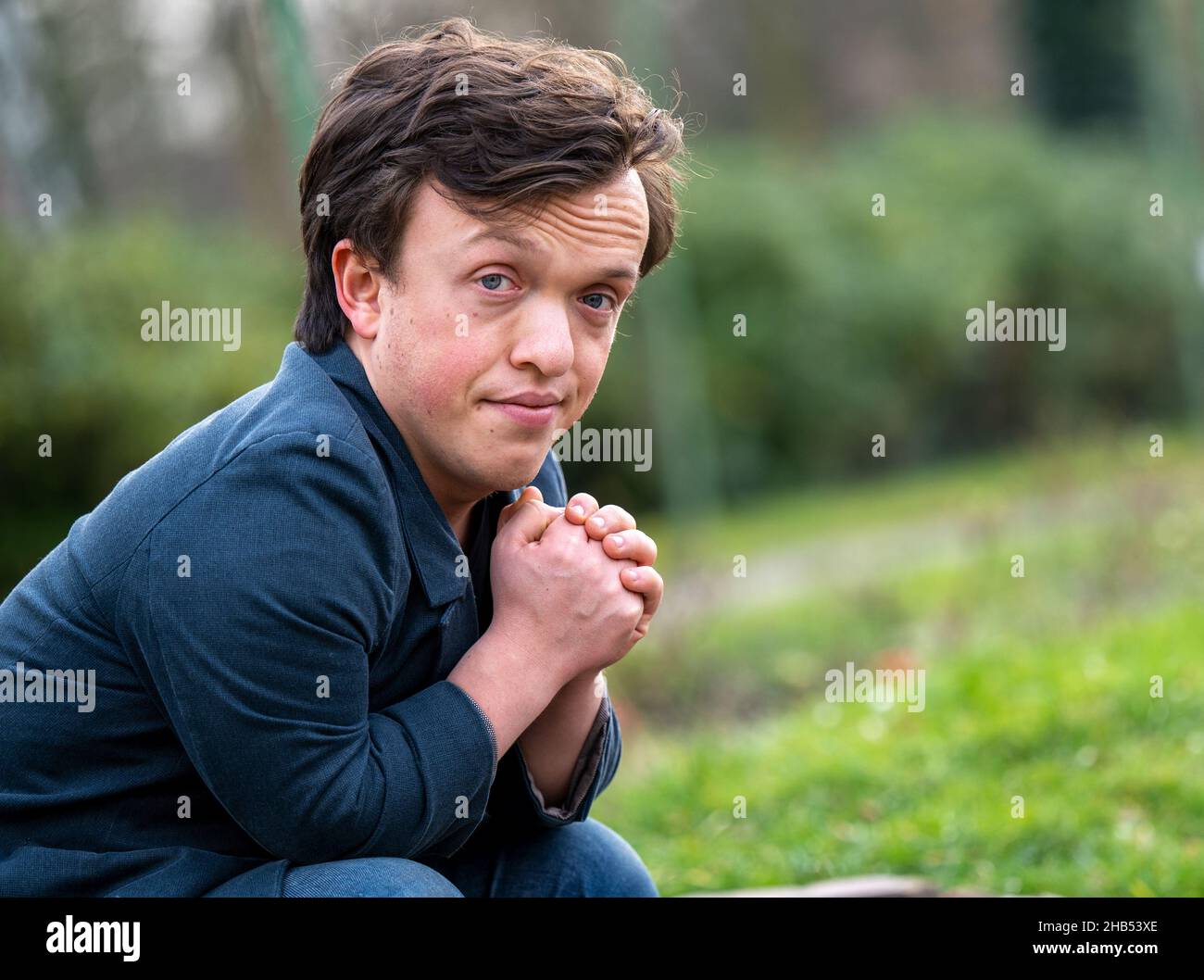 Berlin, Germany. 08th Dec, 2021. Actor Mick Morris Mehnert, taken at an ...