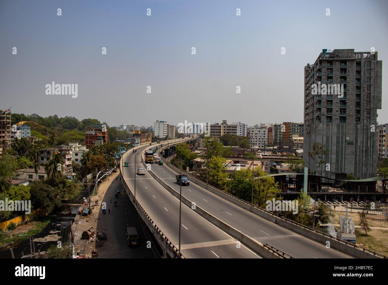 Akhtaruzzaman flyover hi-res stock photography and images - Alamy