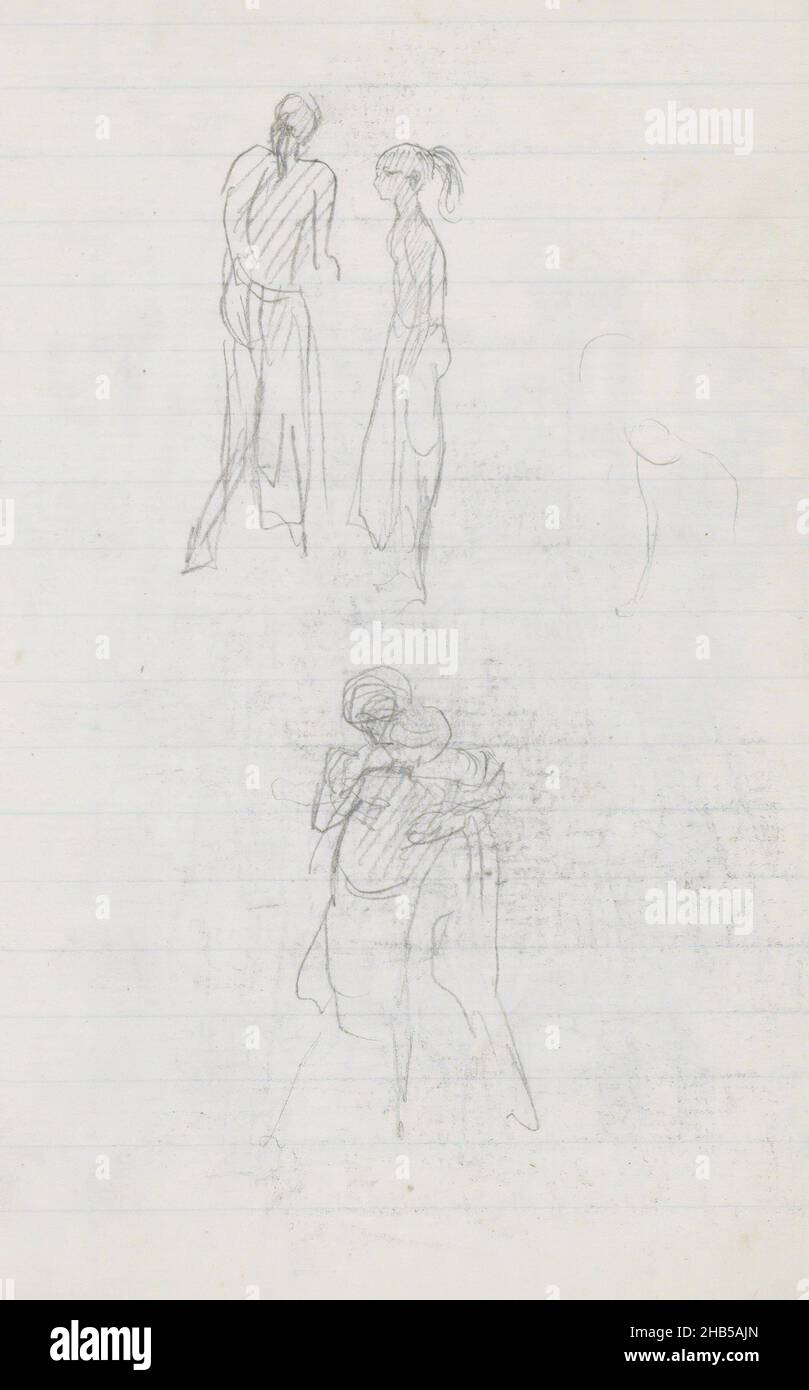 Two figures hugging hi-res stock photography and images - Alamy