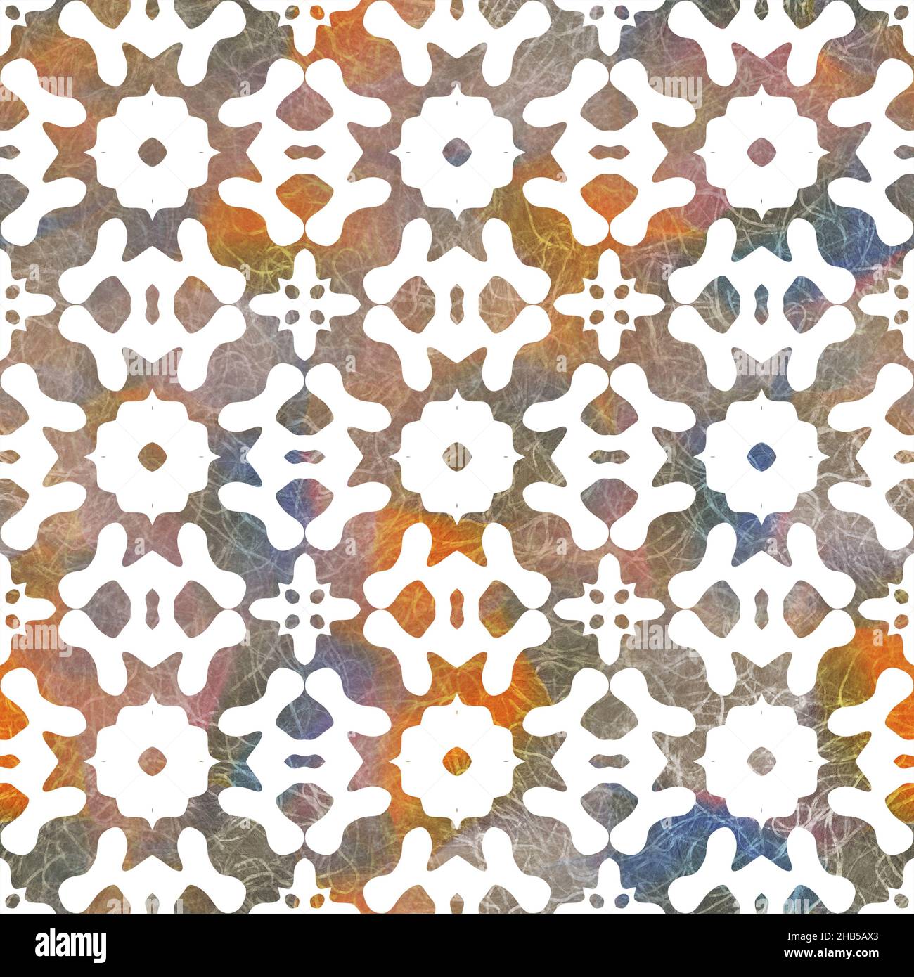 Seamless white on color interior wall tile style surface pattern design ...