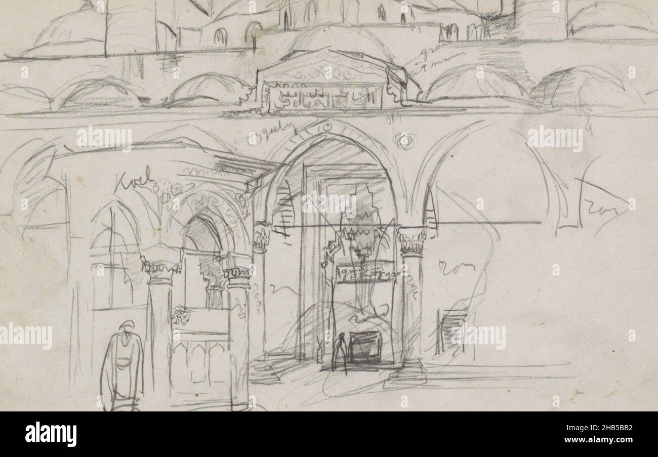 Possibly the vestibule of the Sultan Ahmet Mosque or Blue Mosque. Page ...