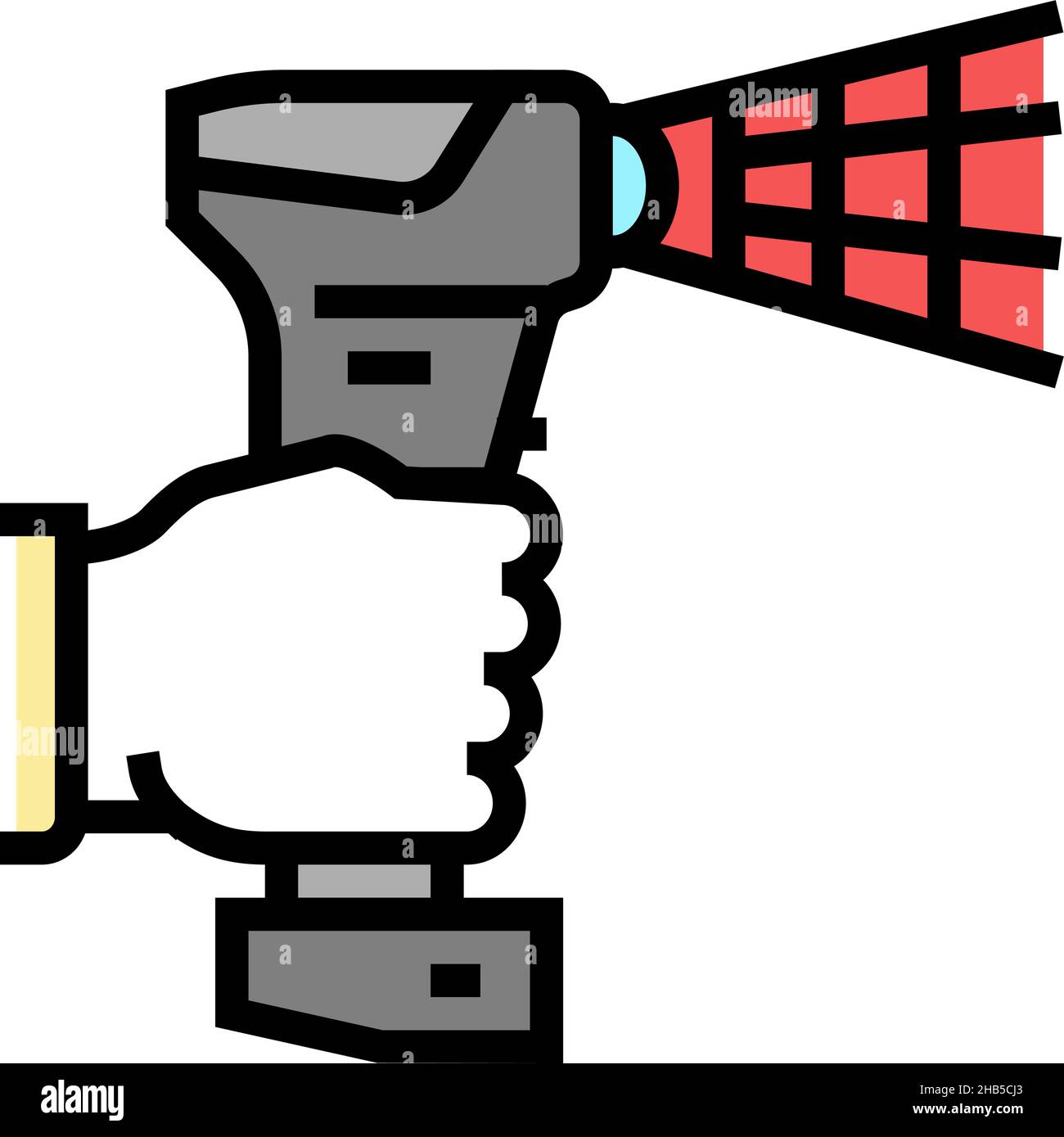 3d scanner color icon vector illustration Stock Vector Image & Art - Alamy