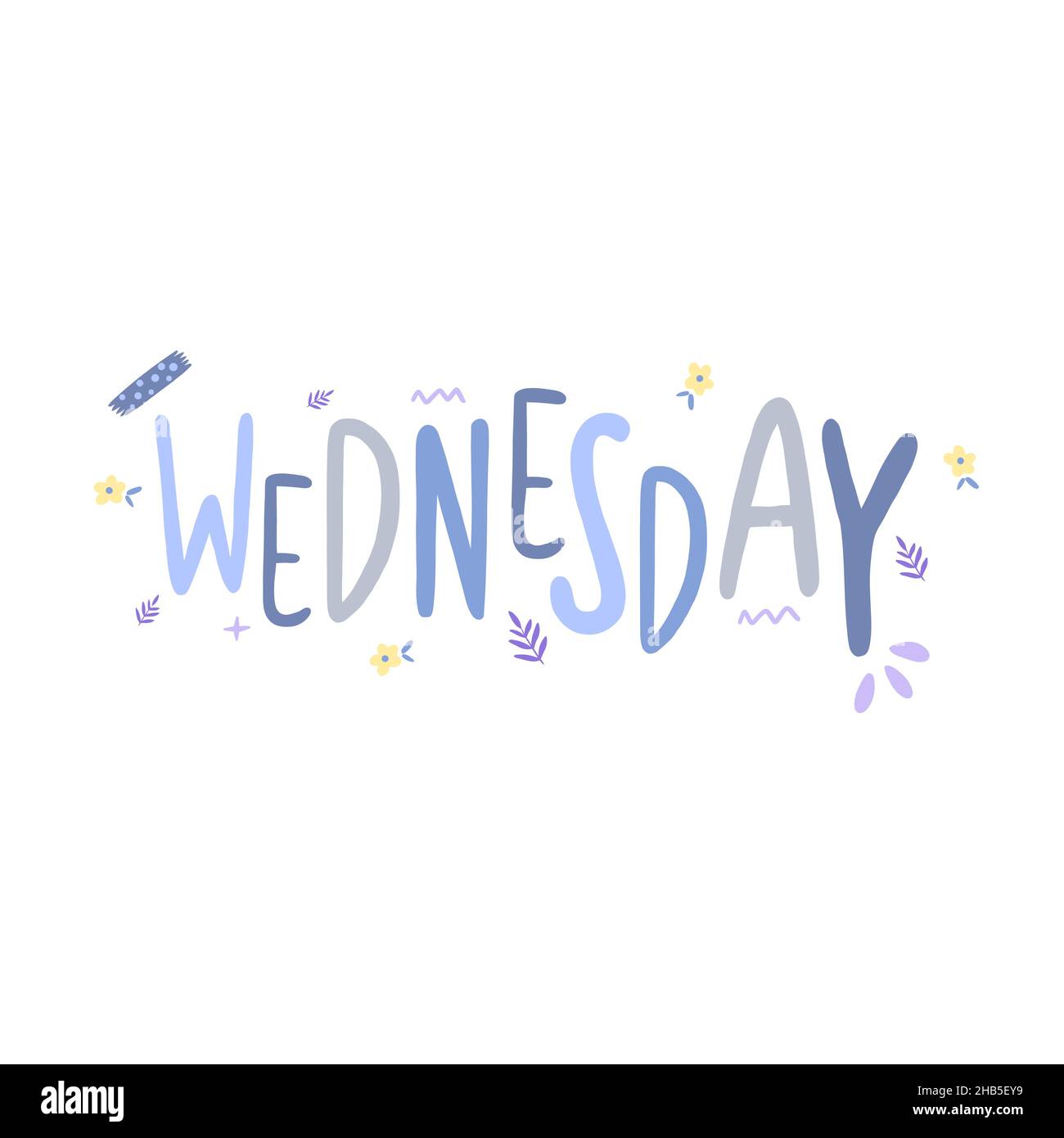 Wednesday Stock Vector Images - Alamy