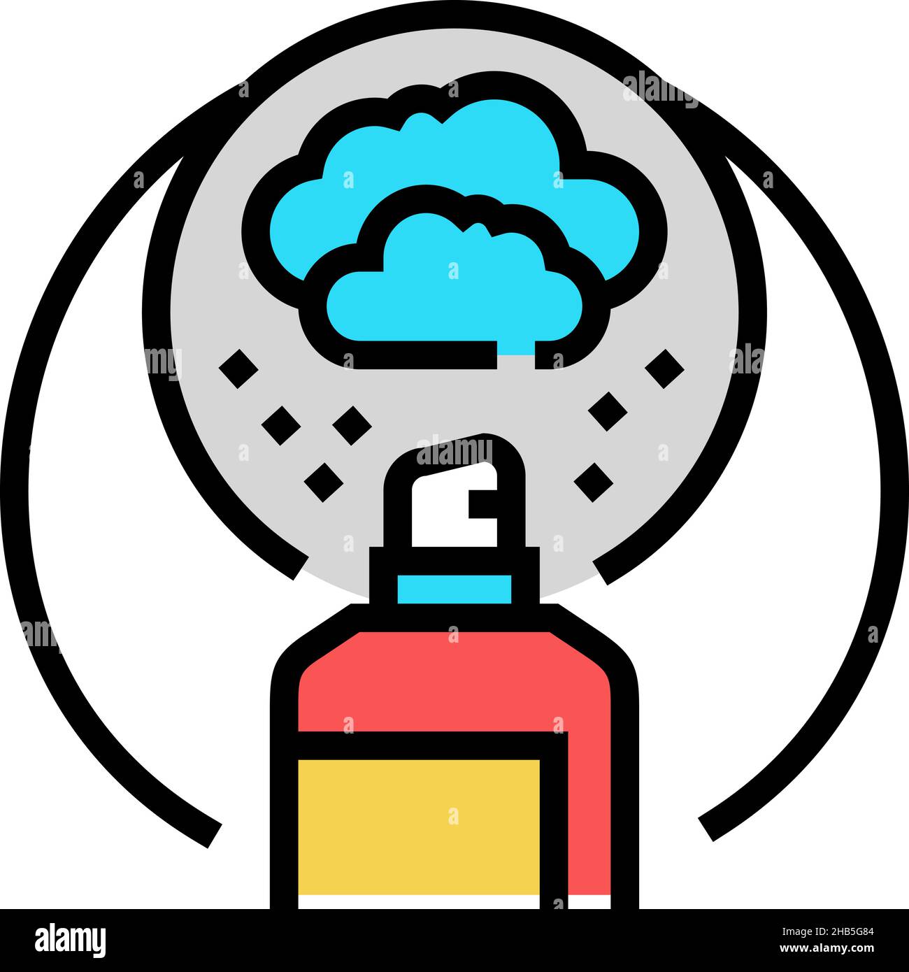 aerosol spray color icon vector illustration Stock Vector Image & Art ...