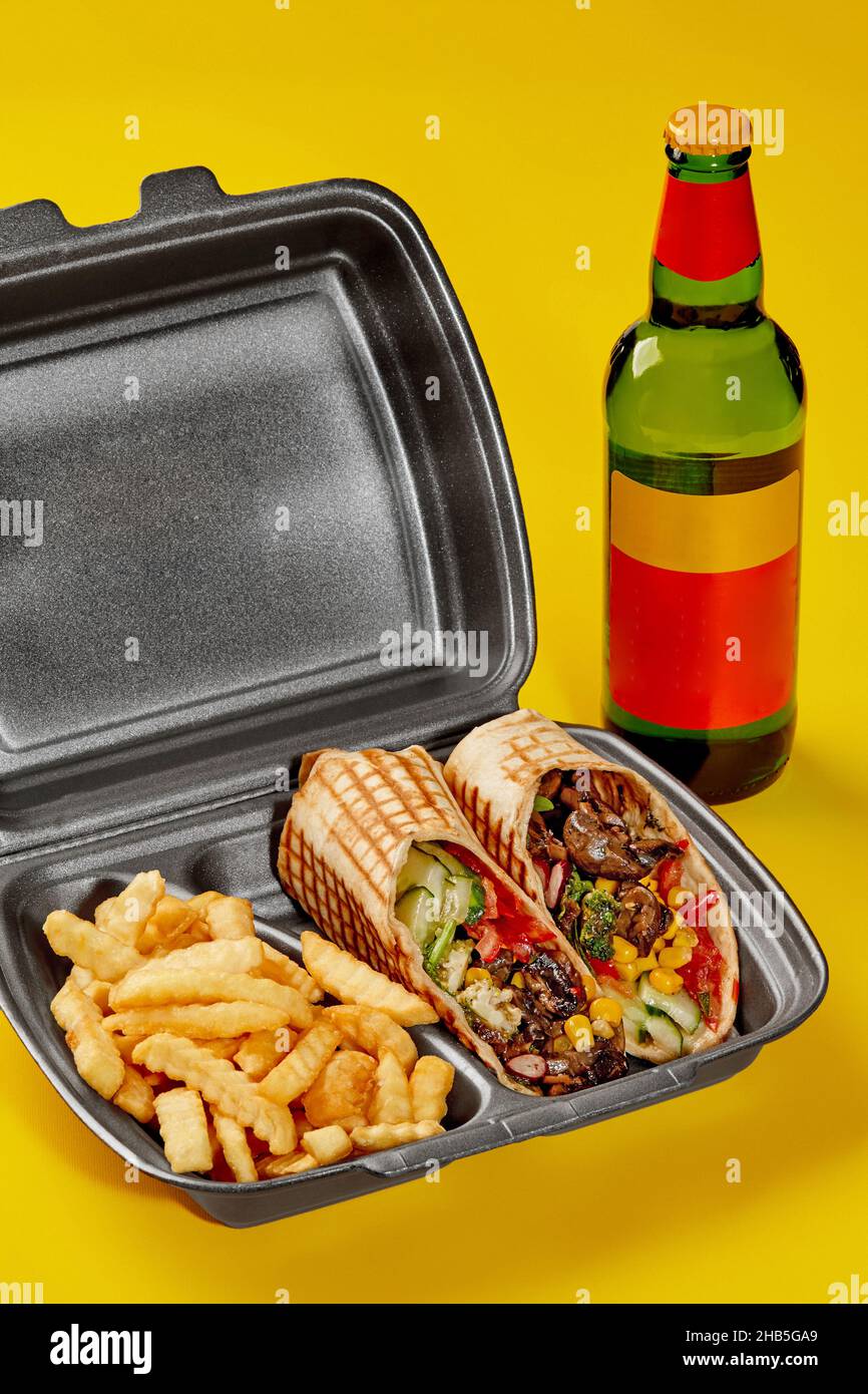 Burrito box hi-res stock photography and images - Alamy
