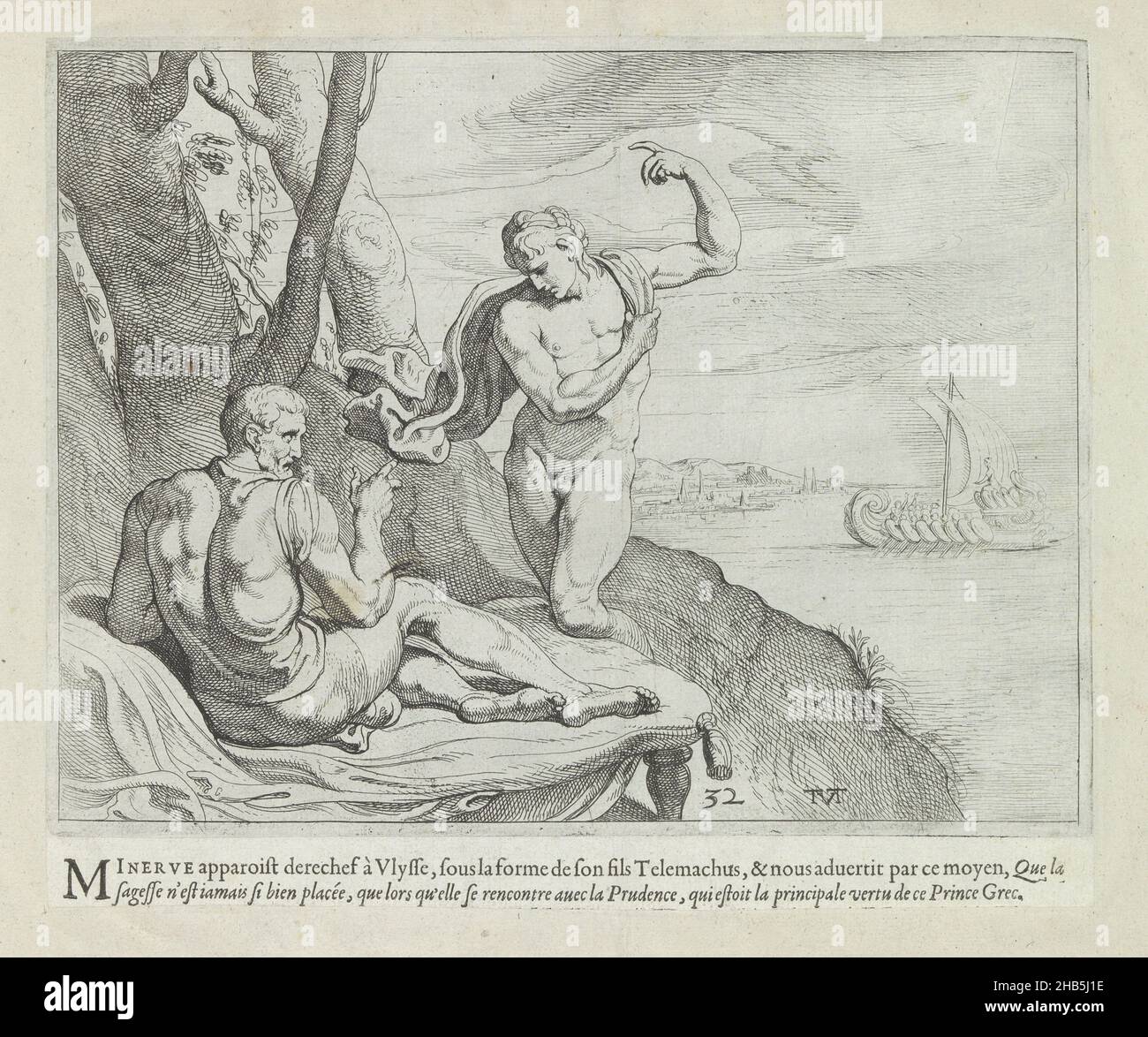 Odysseus And Telemachus Hugging