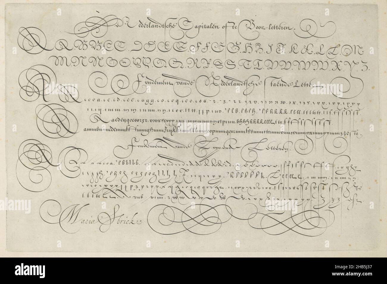 Italic capitals hi-res stock photography and images - Alamy