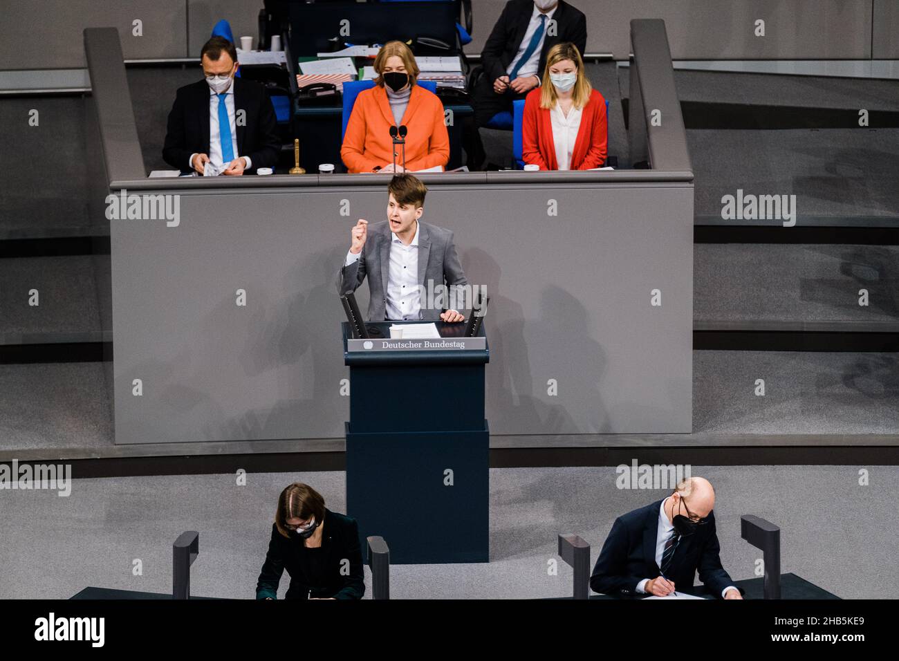 Max Lucks, German politician for The Greens. (Photo by Ralph Pache ...
