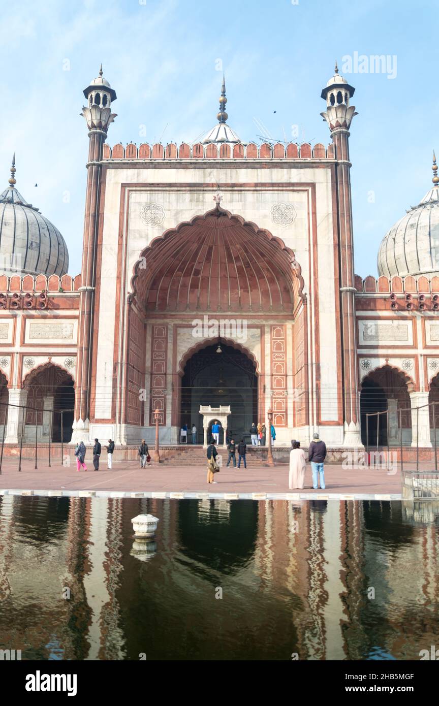 Jama Masjid temple india new delhi Stock Photo - Alamy