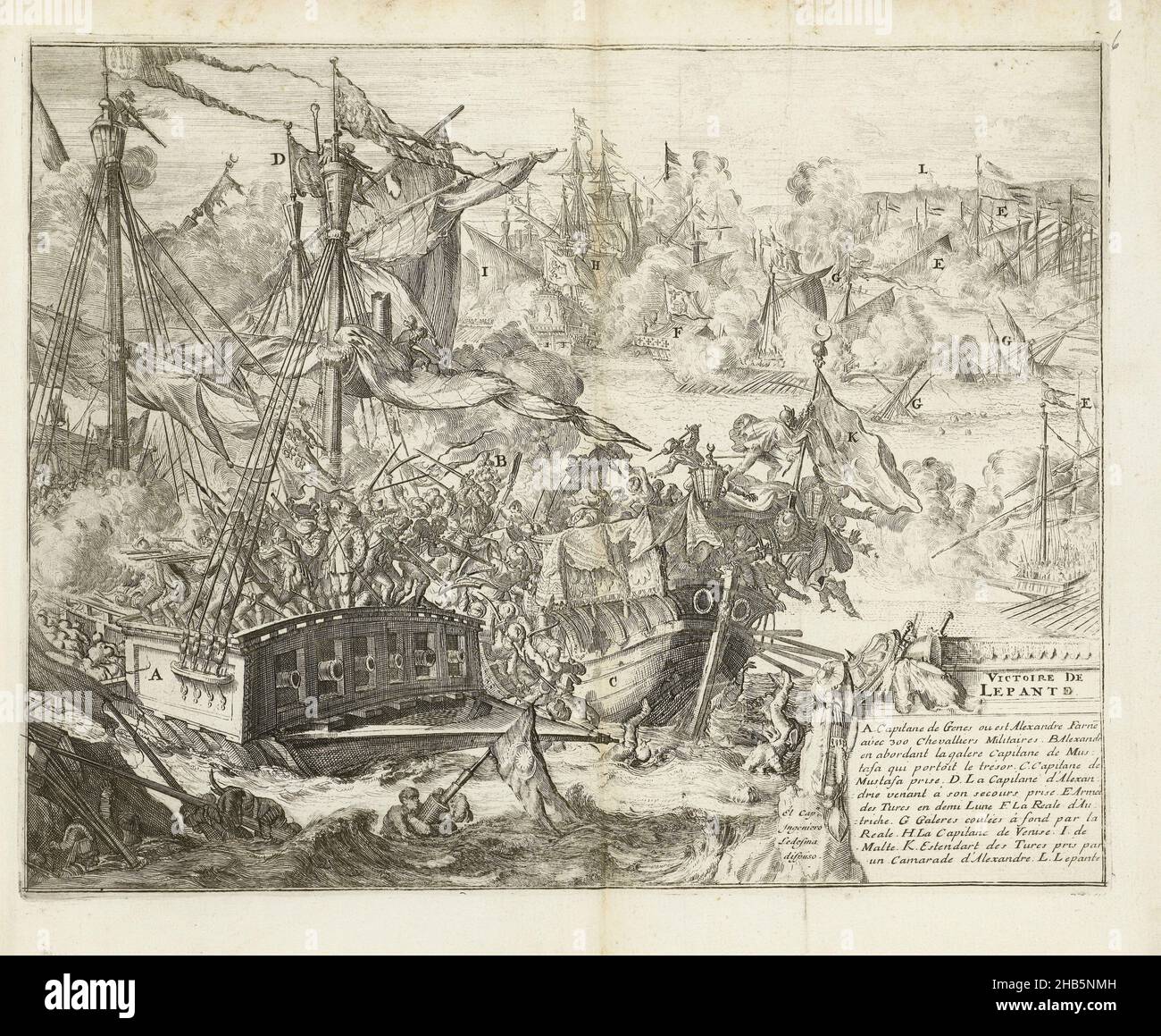 Holy league fleet under hi-res stock photography and images - Alamy