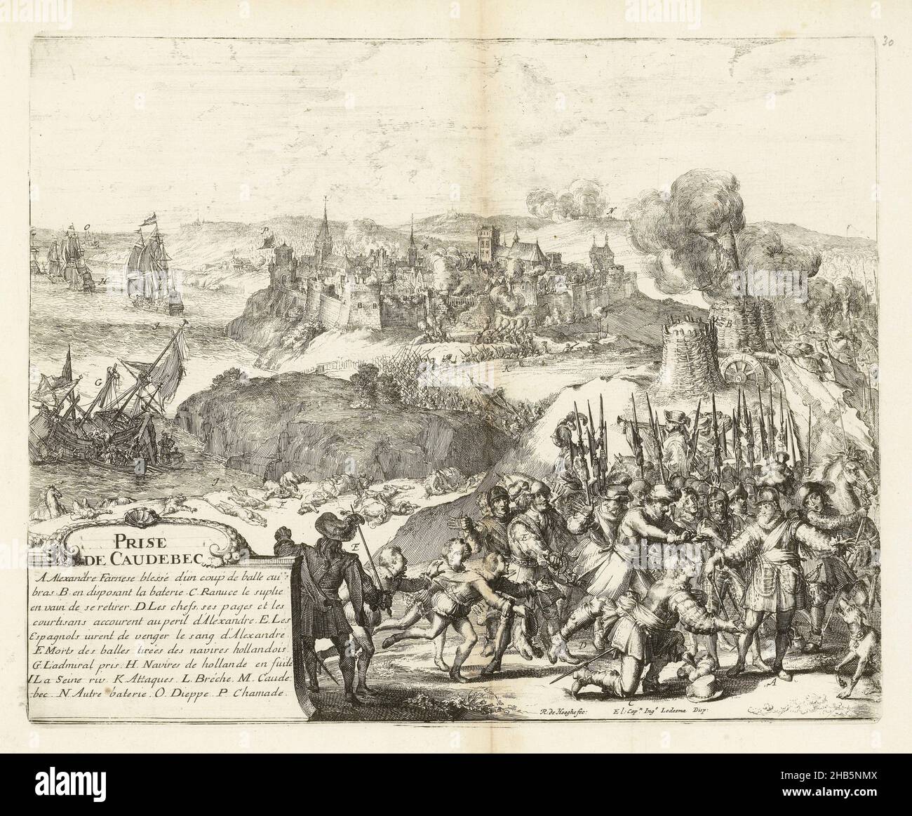 Background left fleeing dutch warships hi-res stock photography and ...