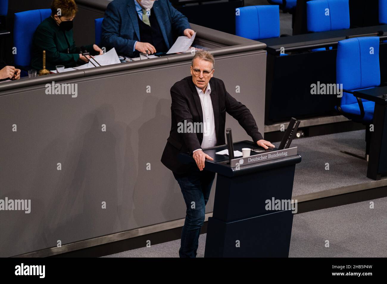 Stefan Wenzel, German politician for The Greens. (Photo by Ralph Pache ...