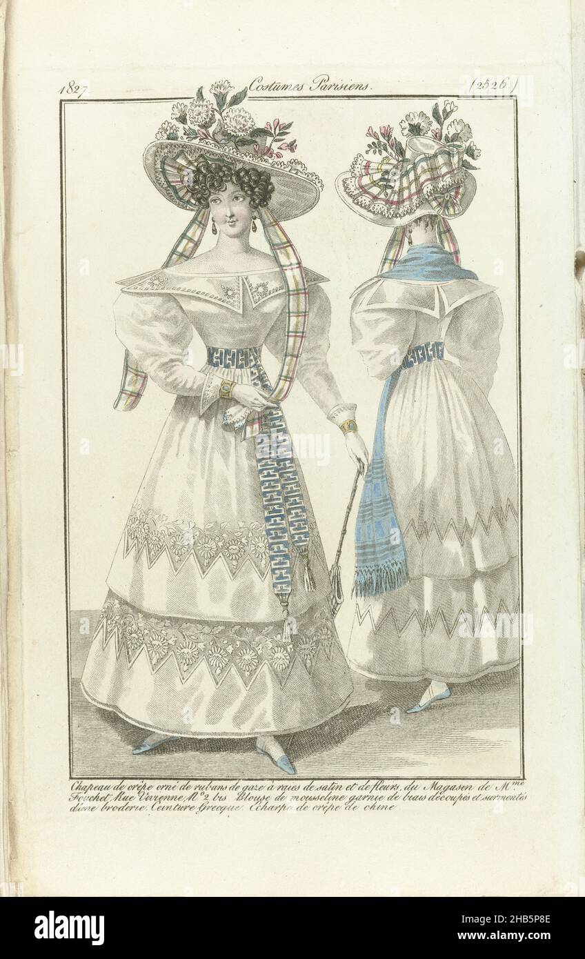 Costumes parisiens 1827 hi-res stock photography and images - Alamy