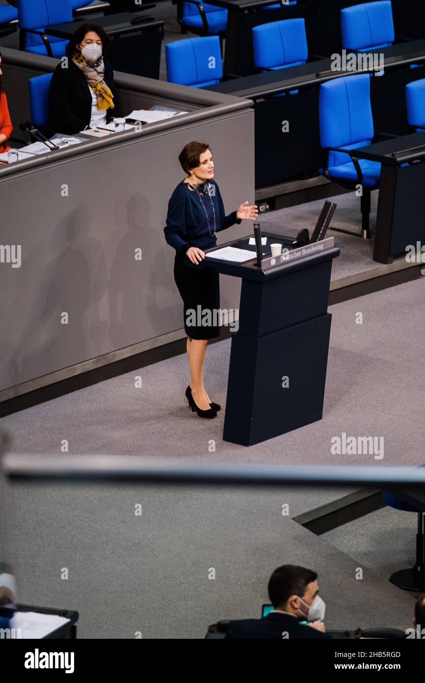 Katja Kipping, German politician of The Left. (Photo by Ralph Pache ...
