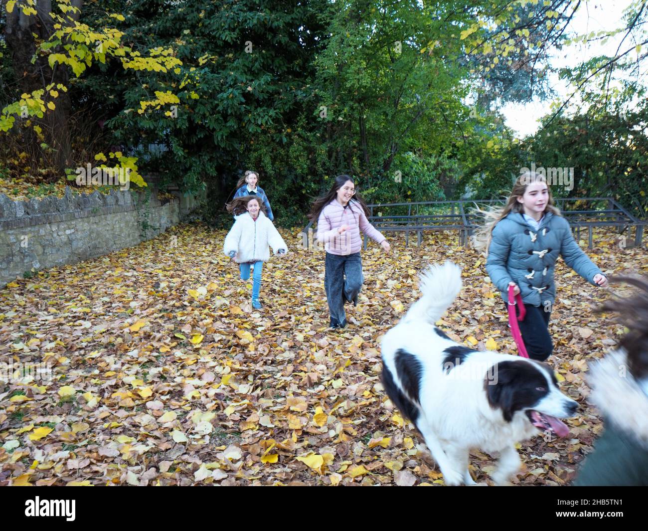ecologist children girls playing to save the planet as evil toxic ...