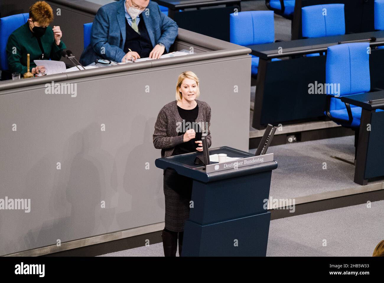 Berlin, Germany. 16th Dec, 2021. Nicole Gohlke, German politician of ...