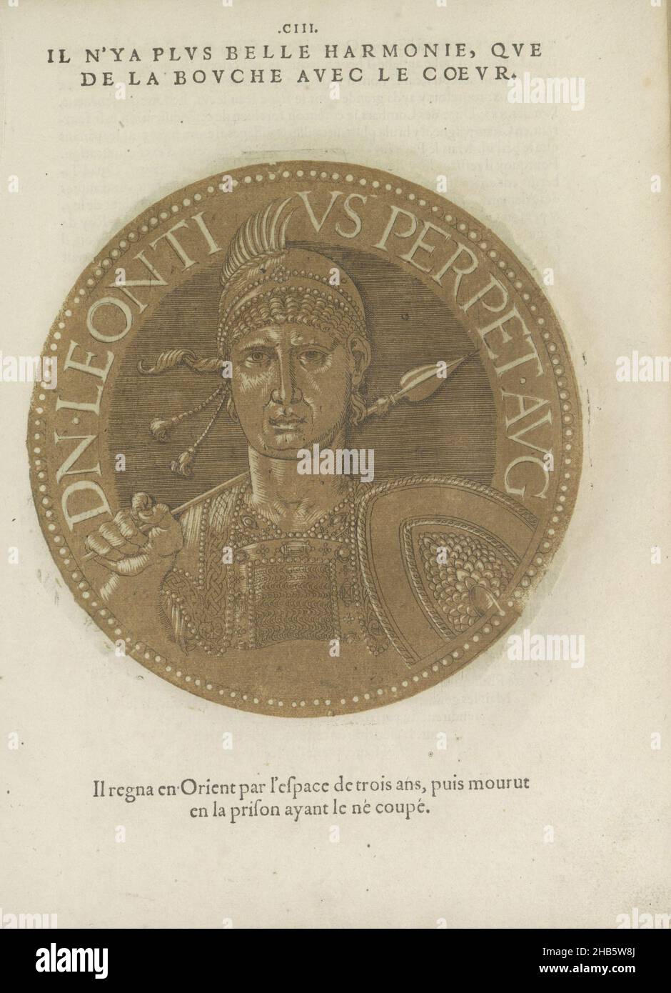 Emperor leontios hi-res stock photography and images - Alamy
