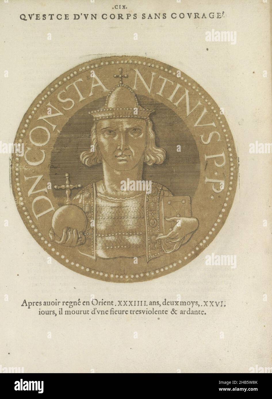 Emperor constantine vles images presque de tous les empereurs hi-res ...