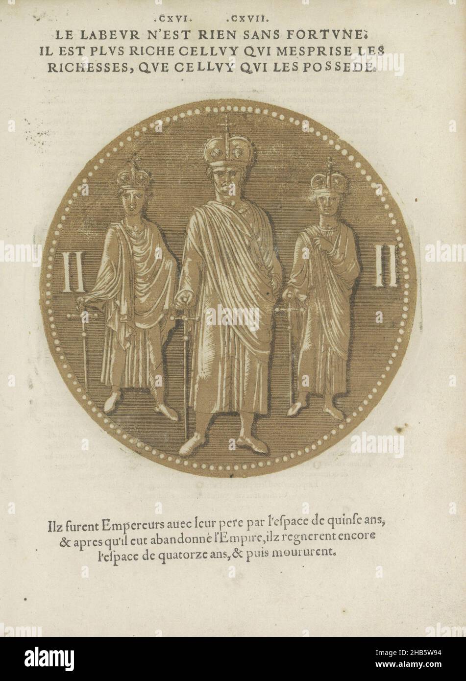 Portraits of Emperor Louis II of Italy and his brothers, Les images ...