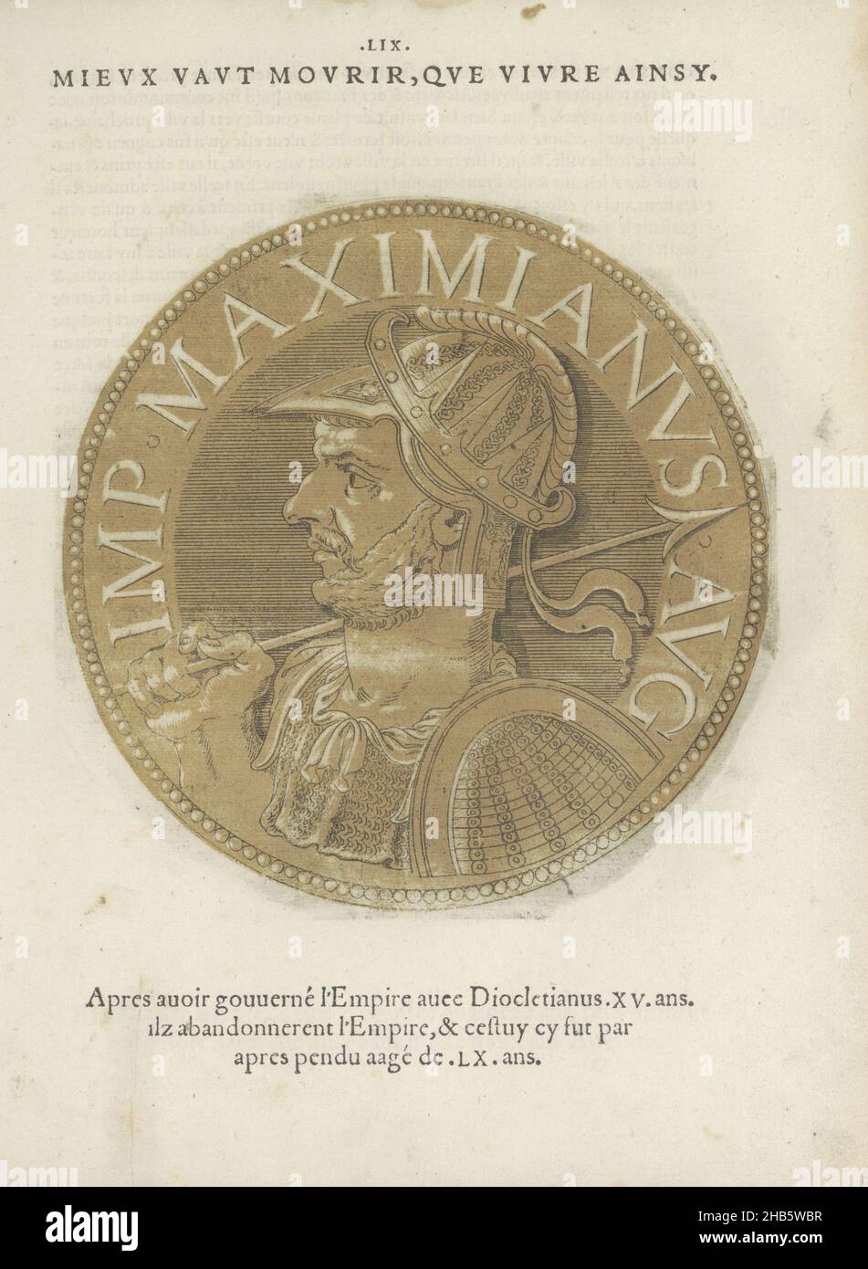 Emperor maximianus hi-res stock photography and images - Alamy