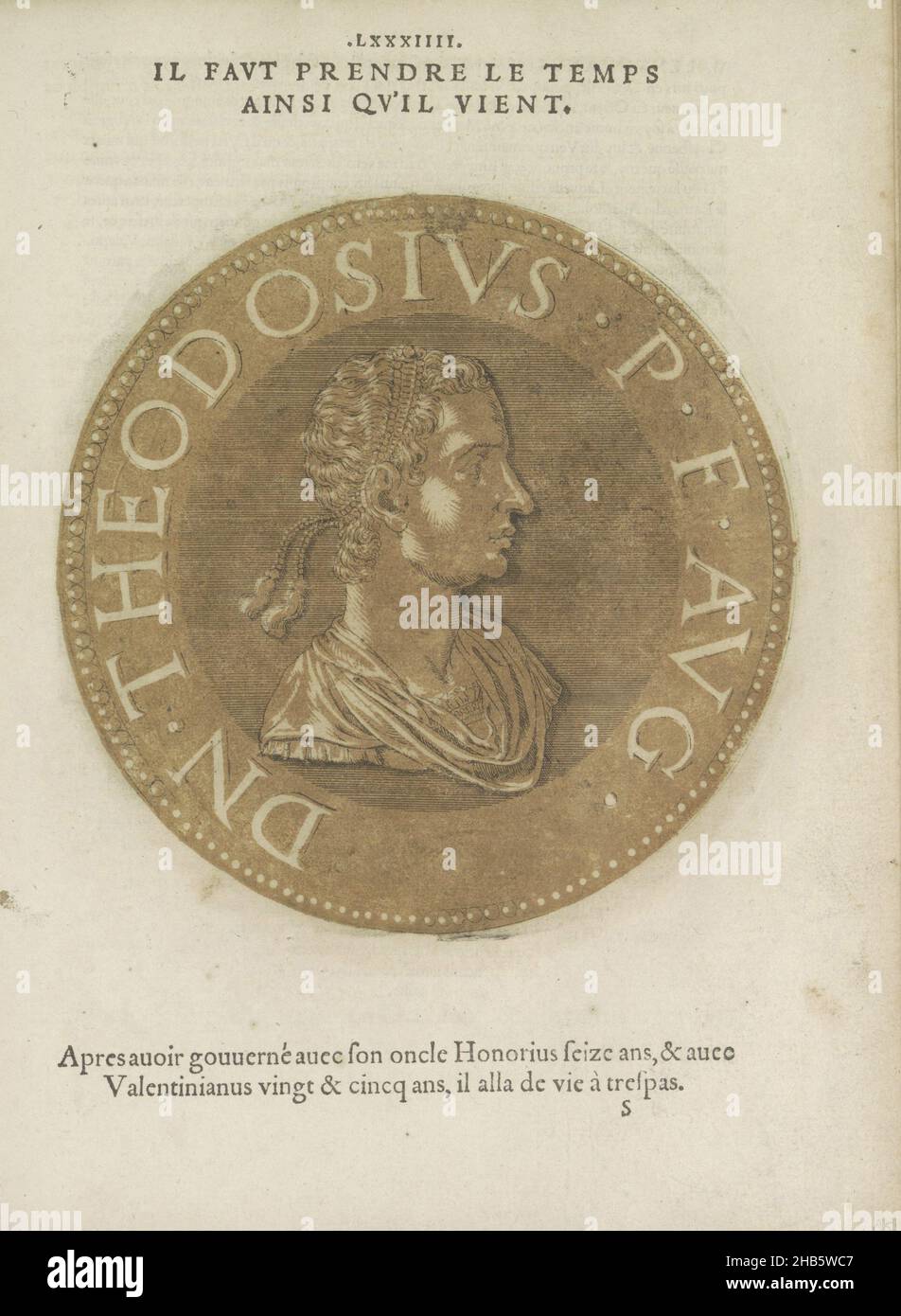 Emperor theodosius iiles images presque de tous les empereurs hi-res ...