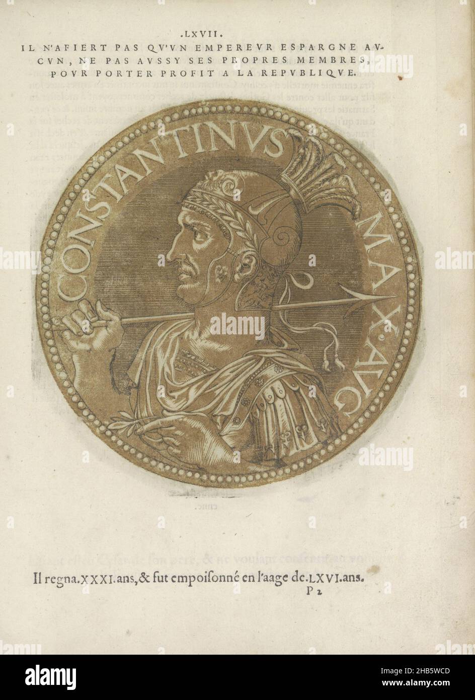 Constantine the great on a coin hi-res stock photography and images - Alamy