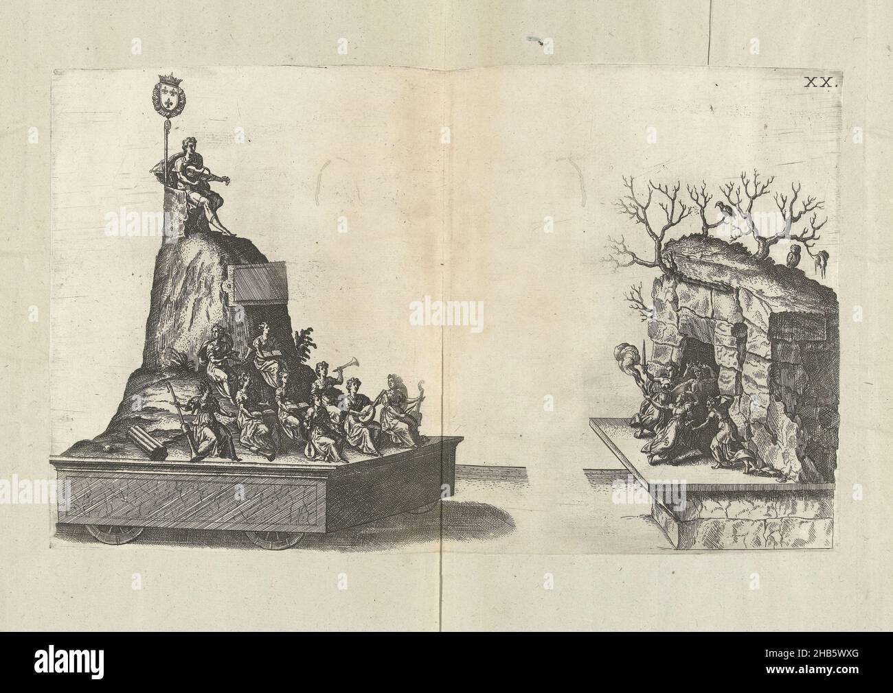 Hall of apollo and the muses hi-res stock photography and images - Alamy