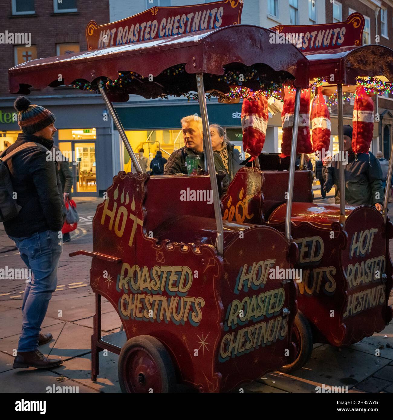 Harvest sweet edible chestnuts hi-res stock photography and images - Alamy
