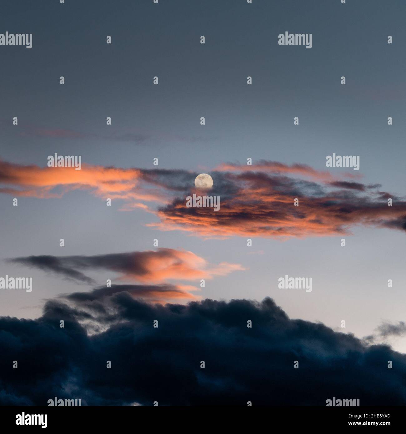 Clouds under the moon hi-res stock photography and images - Alamy