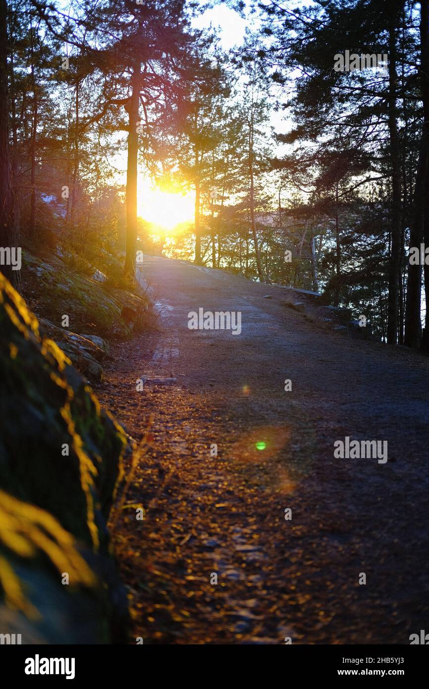 Gradient sunset hi-res stock photography and images - Alamy