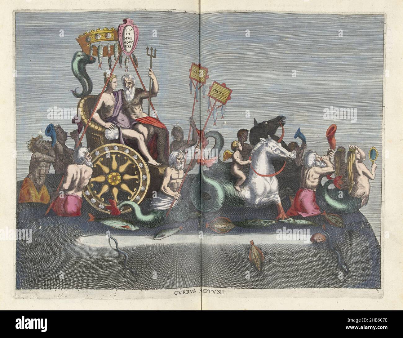 Triumphal chariot of Neptune, 1599, Currus Neptuni (title on object ...
