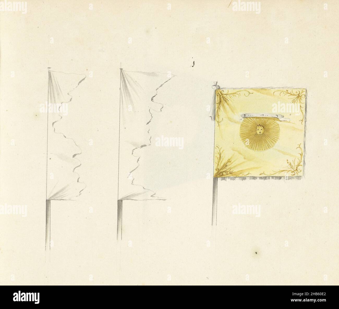 Three french banners captured hi-res stock photography and images - Alamy