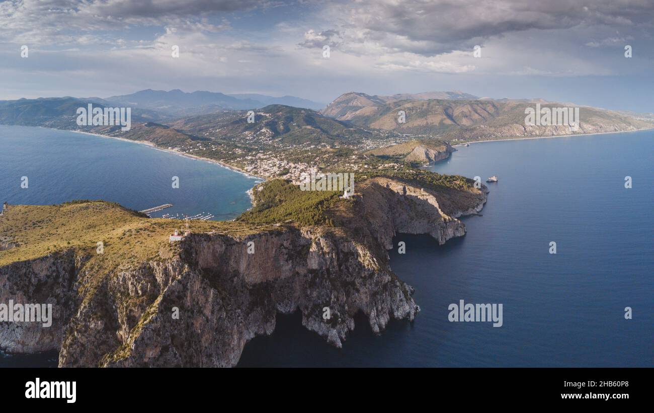 Capo di palinuro hi-res stock photography and images - Alamy