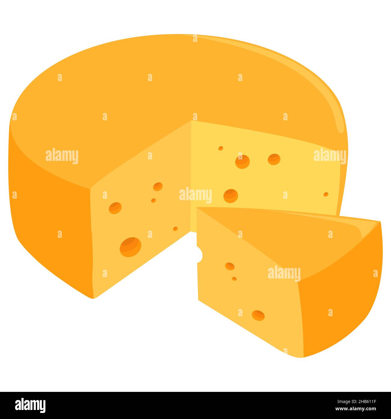 Cheddar gouda Cut Out Stock Images & Pictures - Alamy