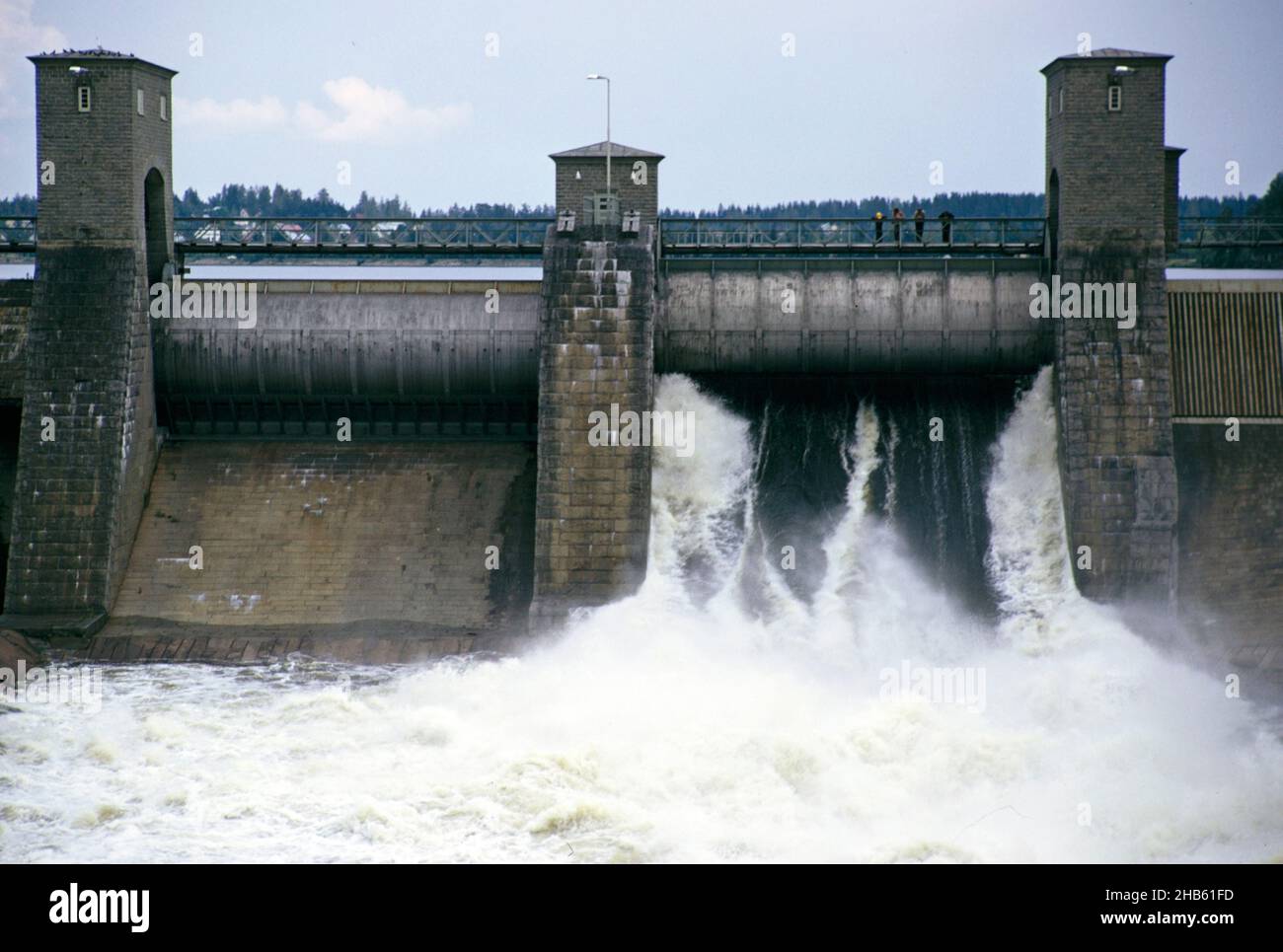 Vintage photo of rapids of imatra river hi-res stock photography and ...
