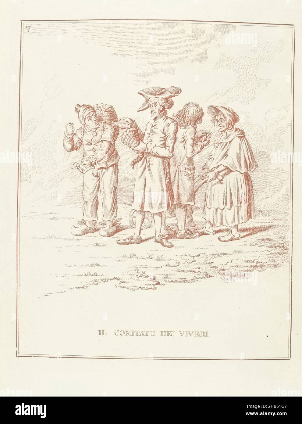 Committee of the Vivres and necessities, 1795, Il Comitato dei Viveri ...
