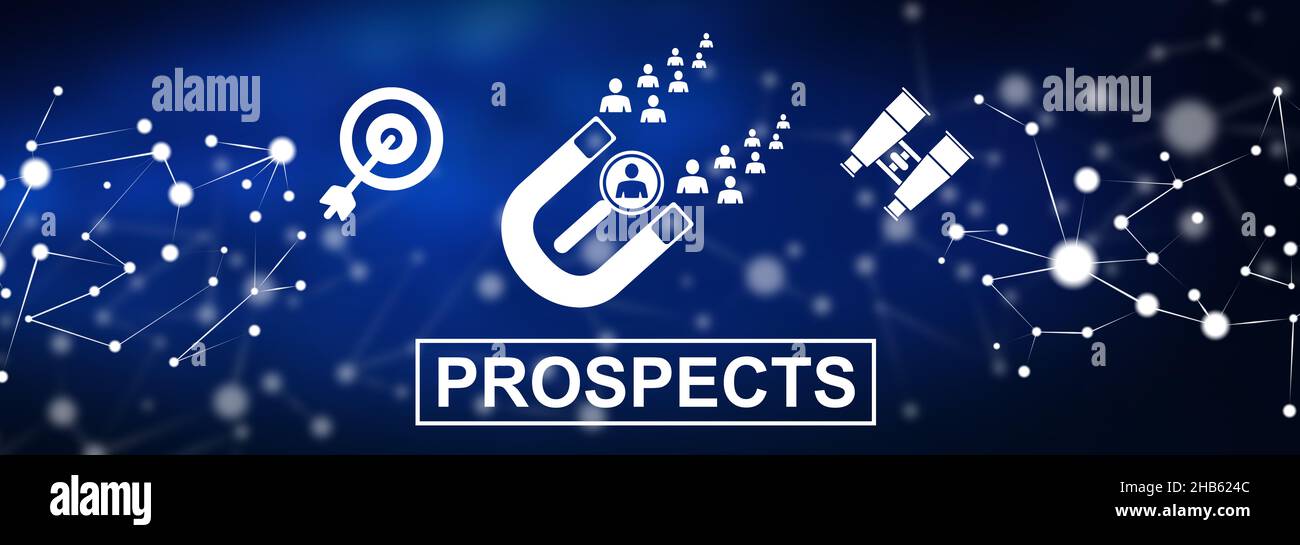 Illustration of a prospects concept Stock Photo - Alamy