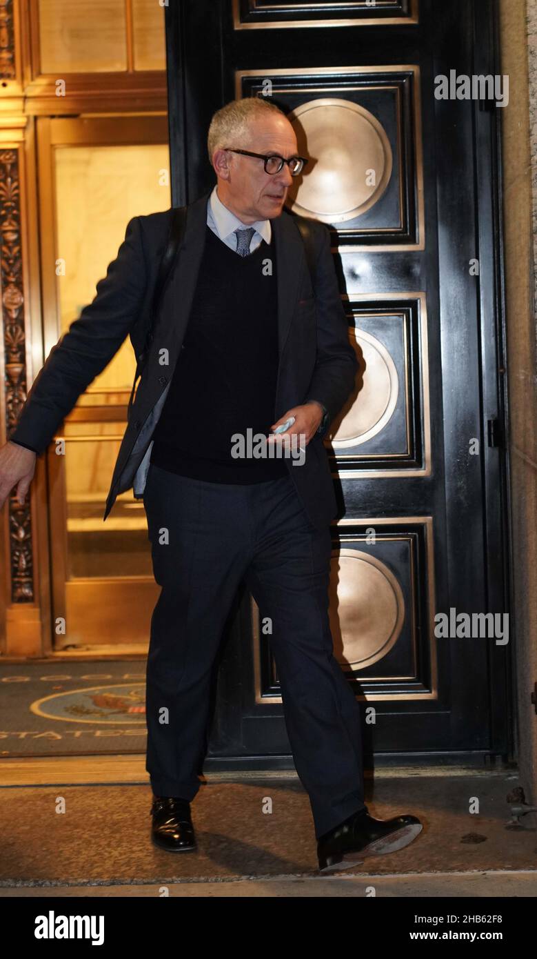 New York, United States. 15th Dec, 2021. Kevin Maxwell (Ghislaine ...