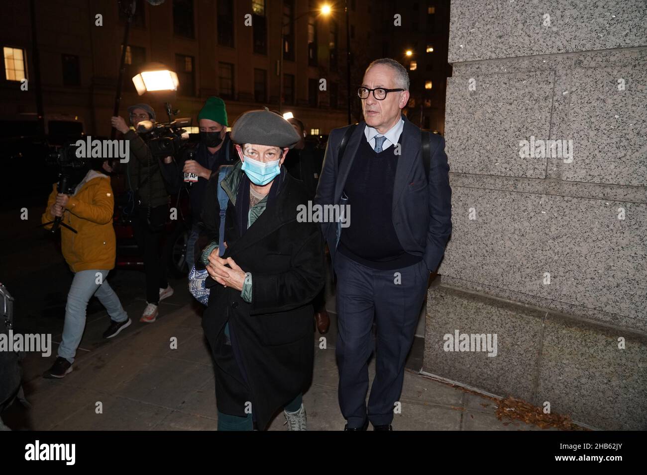 New York, United States. 15th Dec, 2021. Isabel Maxwell, (Ghislaine ...