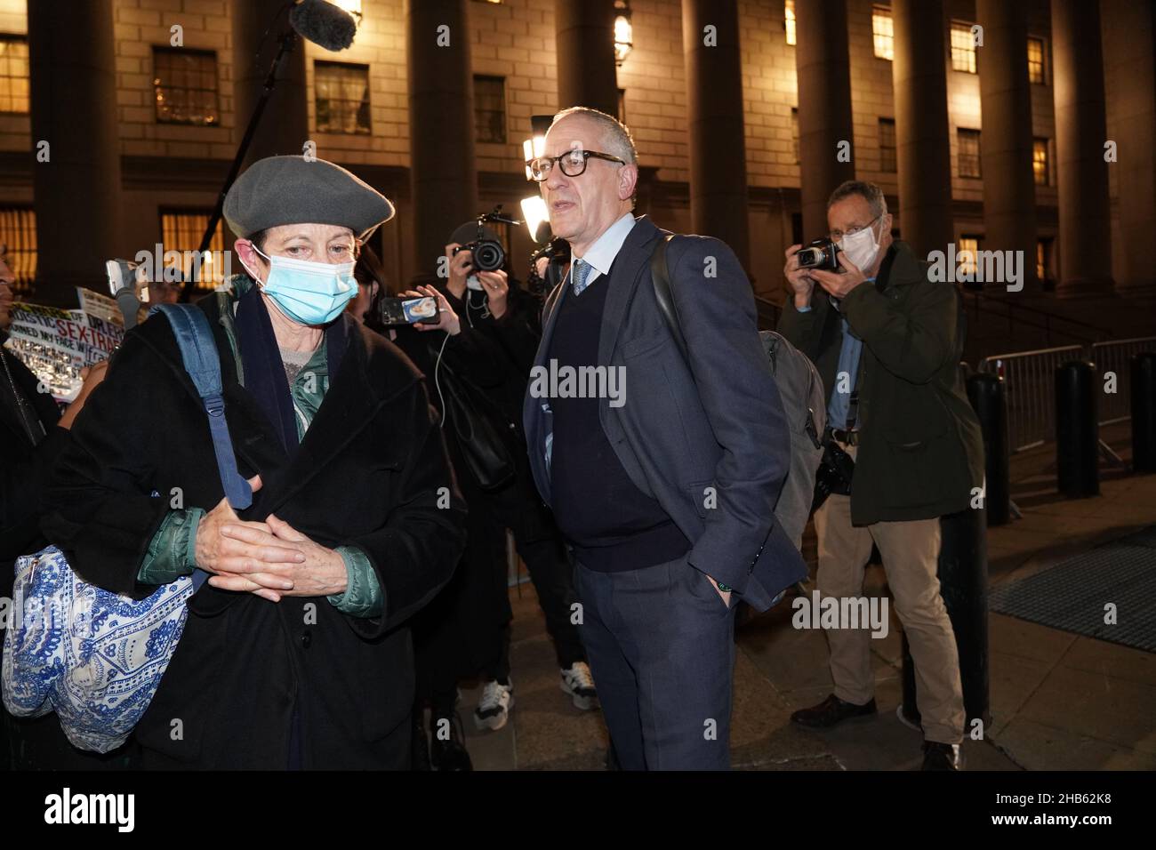New York, United States. 15th Dec, 2021. Isabel Maxwell, (Ghislaine ...
