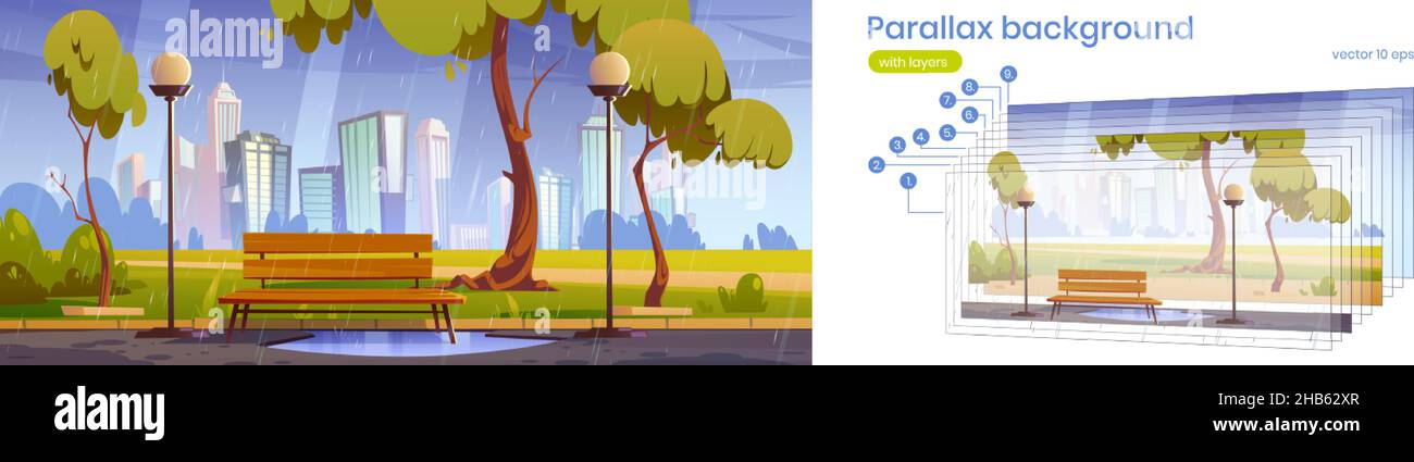 Game 2d Park Landscape High Resolution Stock Photography and Images - Alamy