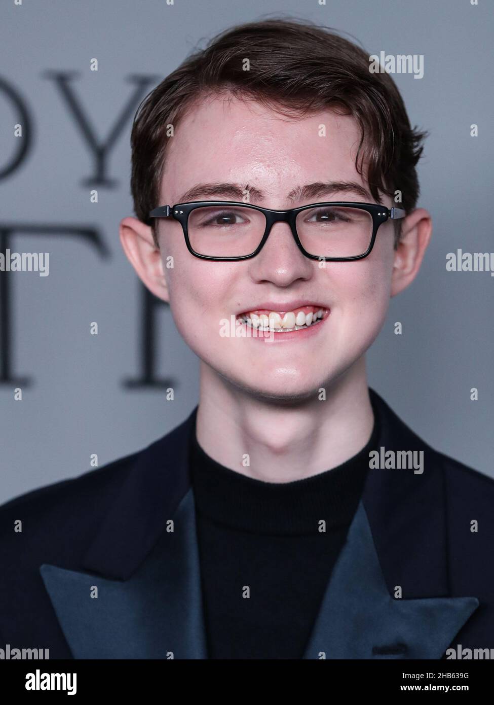 LOS ANGELES, CALIFORNIA, USA - DECEMBER 16: Actor Lucas Barker arrives ...