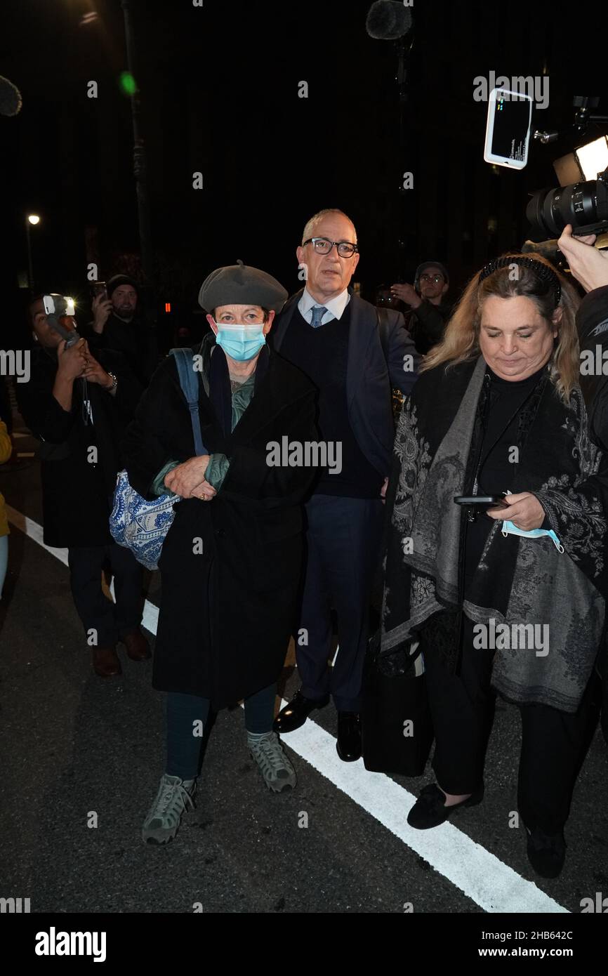 December 15, 2021, New York, United States: Isabel Maxwell, (Ghislaine ...