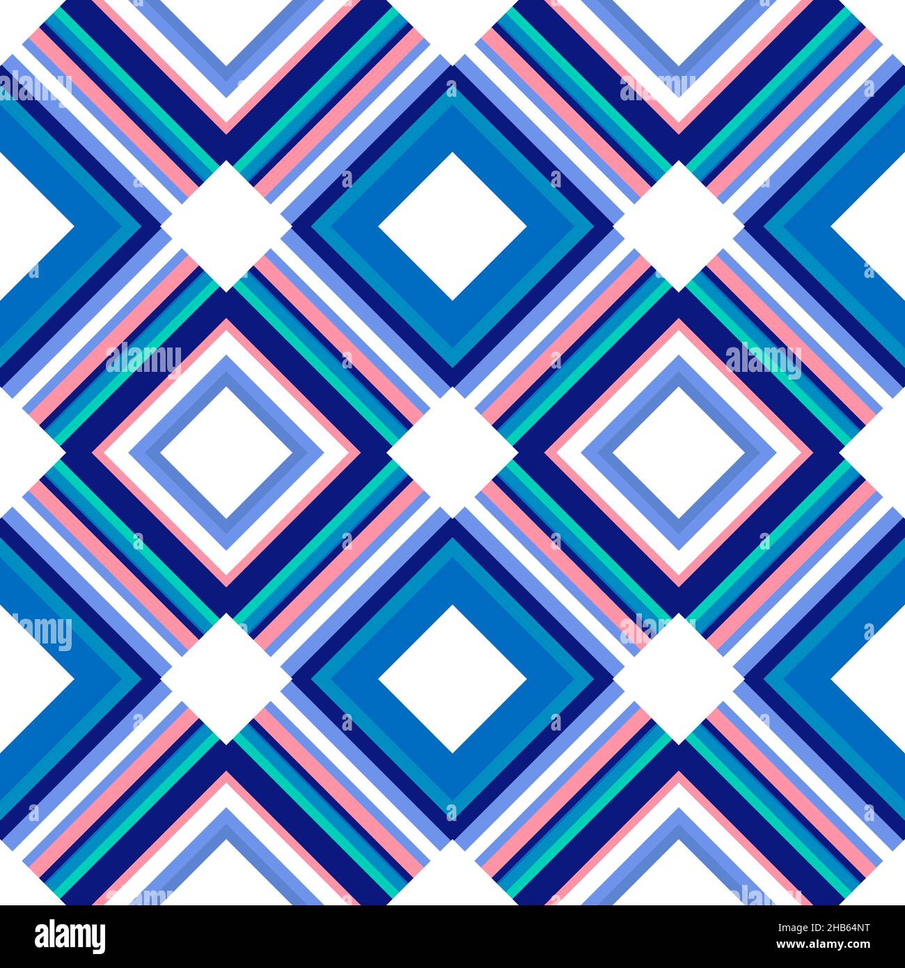 Geometric pattern for fabrics and textiles and packaging and gifts and ...