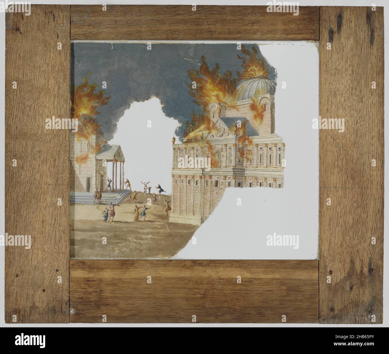 Right burning buildings hi-res stock photography and images - Alamy