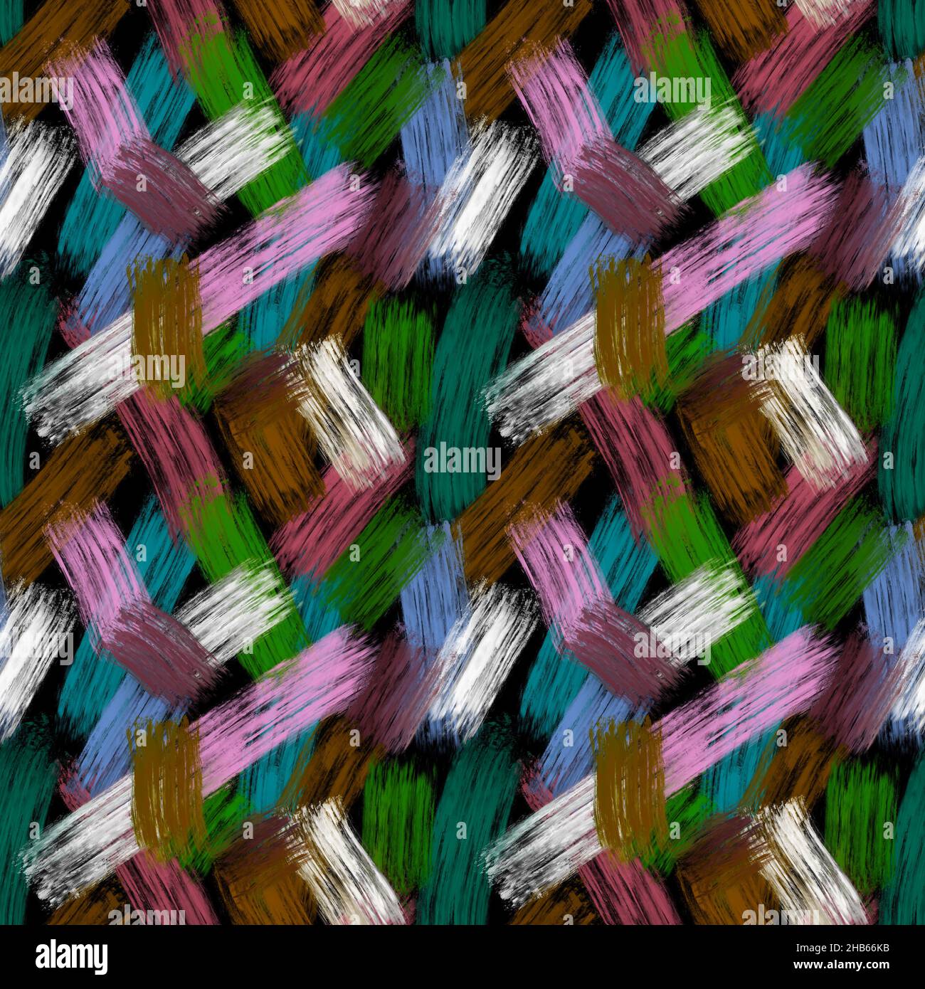 Paint abstract stripes seamless pattern for gifts and cards and posters ...