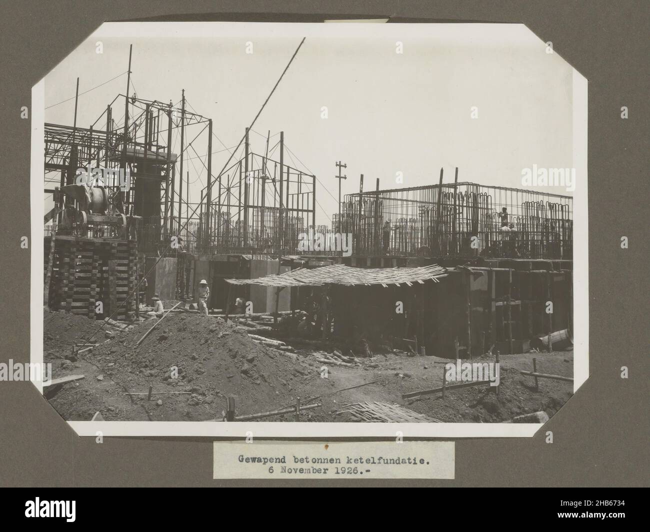 Reinforced concrete boiler foundation hi-res stock photography and ...