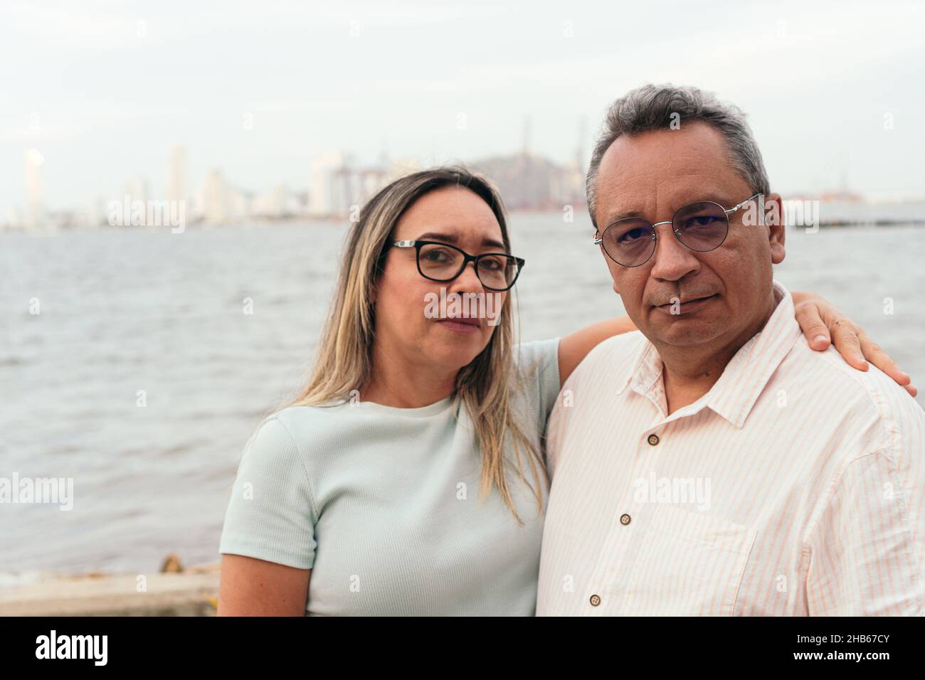 Active Older Couple Enjoying Time Together Outdoors Stock Photo - Alamy